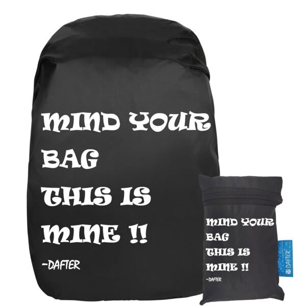 Backpack Cover - Welcome To Dafter Bags